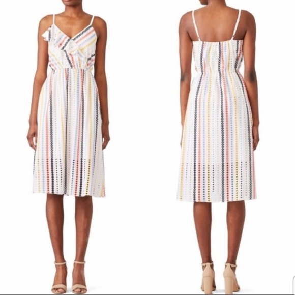 thoshanna | Dresses | Shoshana Stripped Jazmin Size 8 Maxi Colorful Dress E214 | Poshmark